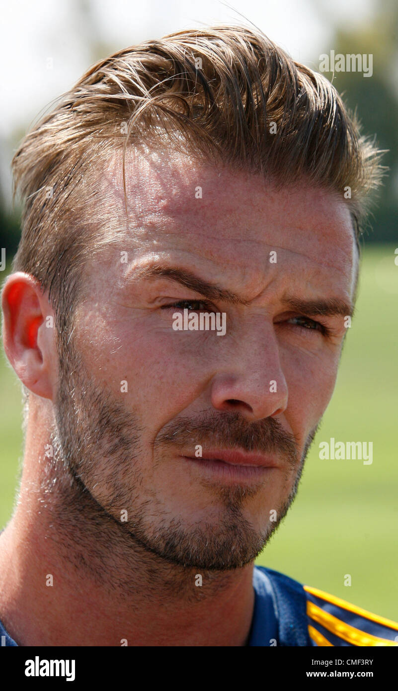 DAVID BECKHAM DAVID BECKHAM BACK IN LOS ANGELES CARSON LOS ANGELES ...