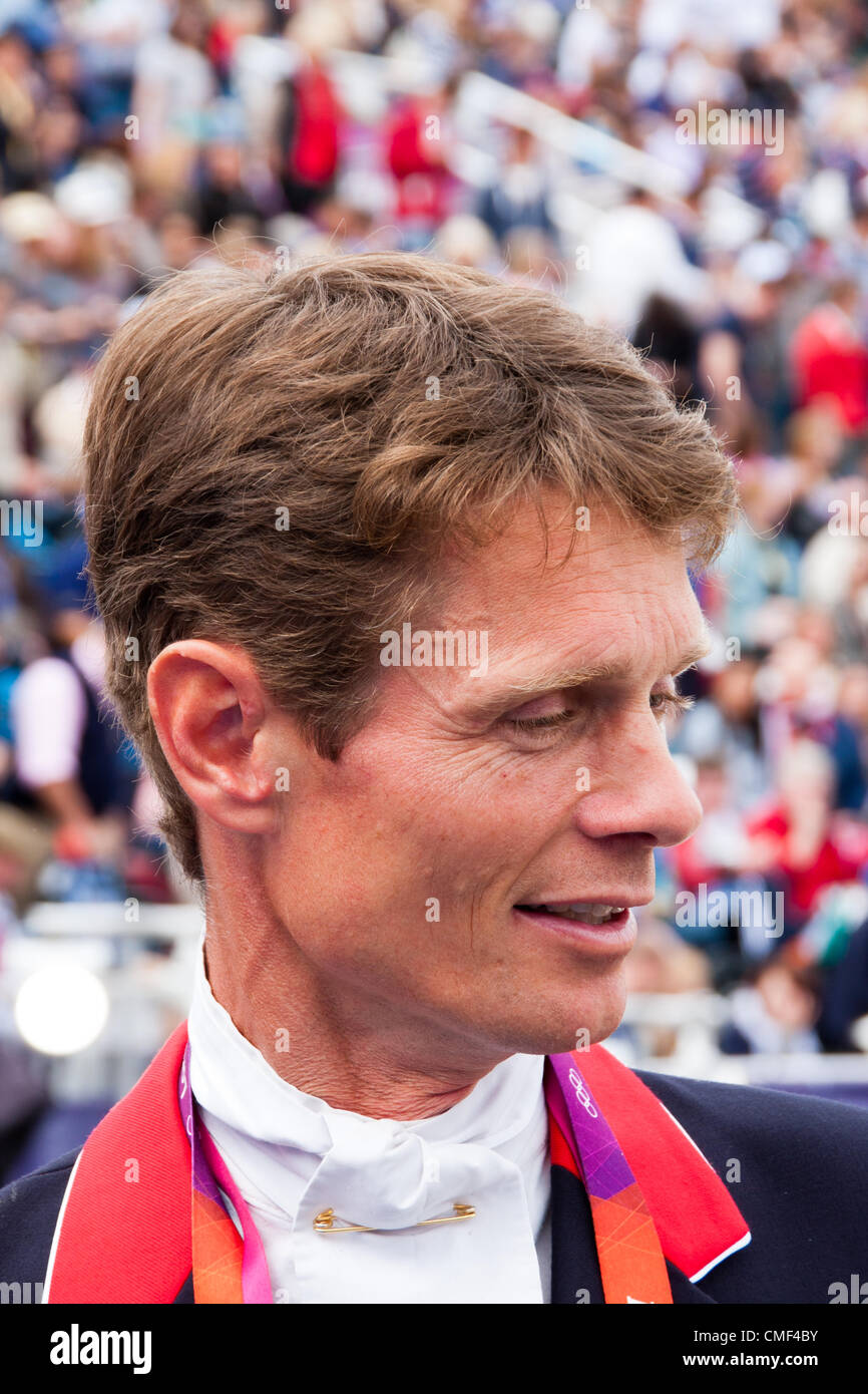 William Fox-Pitt at Greenwich Park in London on Tuesday July 31, 2012 ...