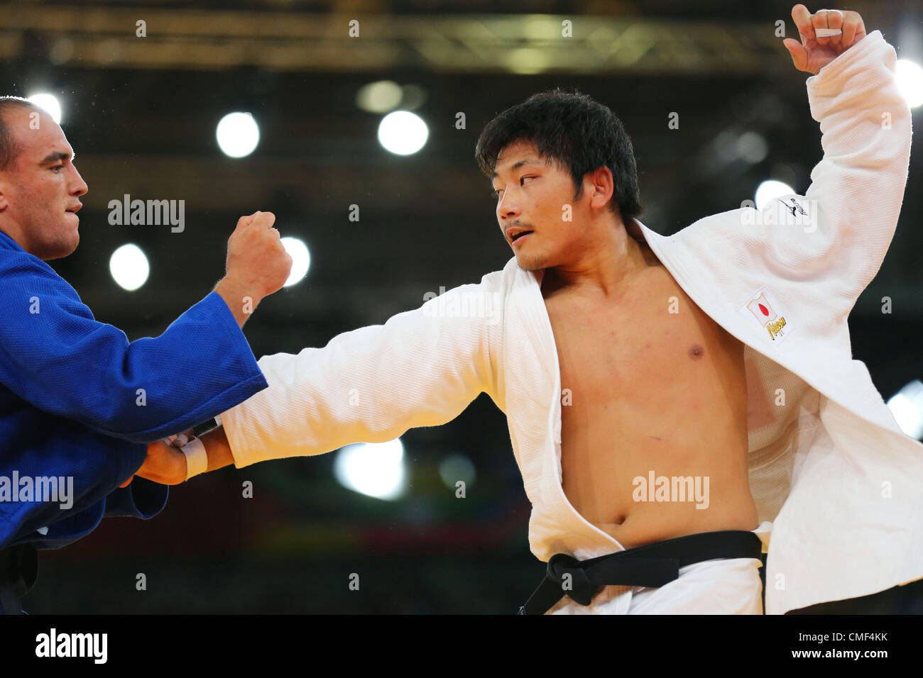 Masashi Nishiyama (JPN), AUGUST 1, 2012 - Judo : Men's -90kg Repecharge ...