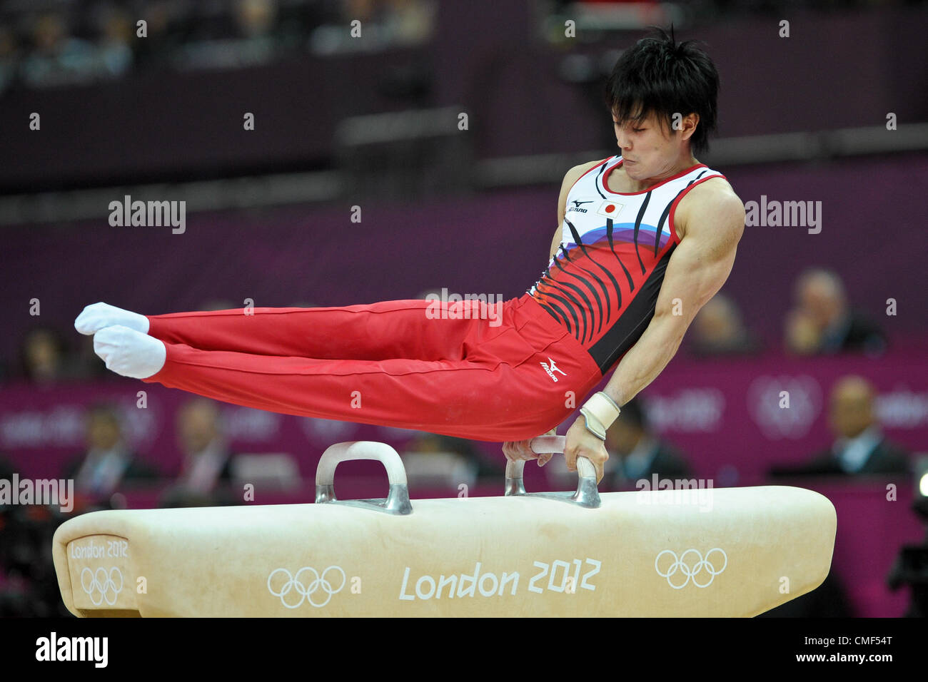 Gold medal winner kohei uchimura hi-res stock photography and images ...
