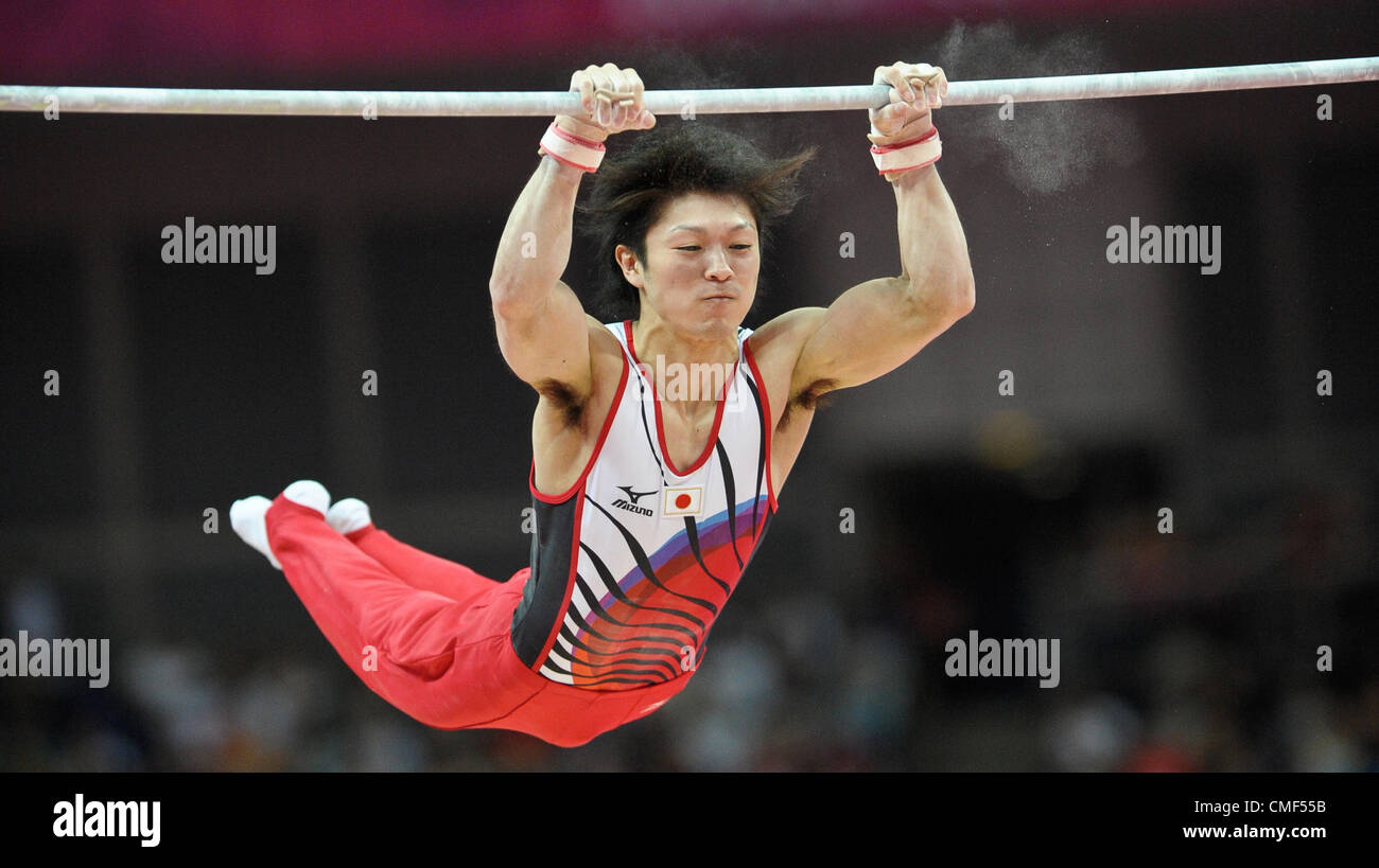 Gold medal winner kohei uchimura hi-res stock photography and images ...