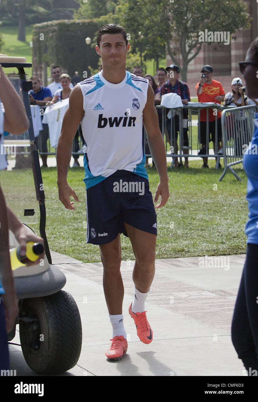 Aug. 1, 2012 - Los Angeles, California, USA - Cristiano Ronaldo of Real ...