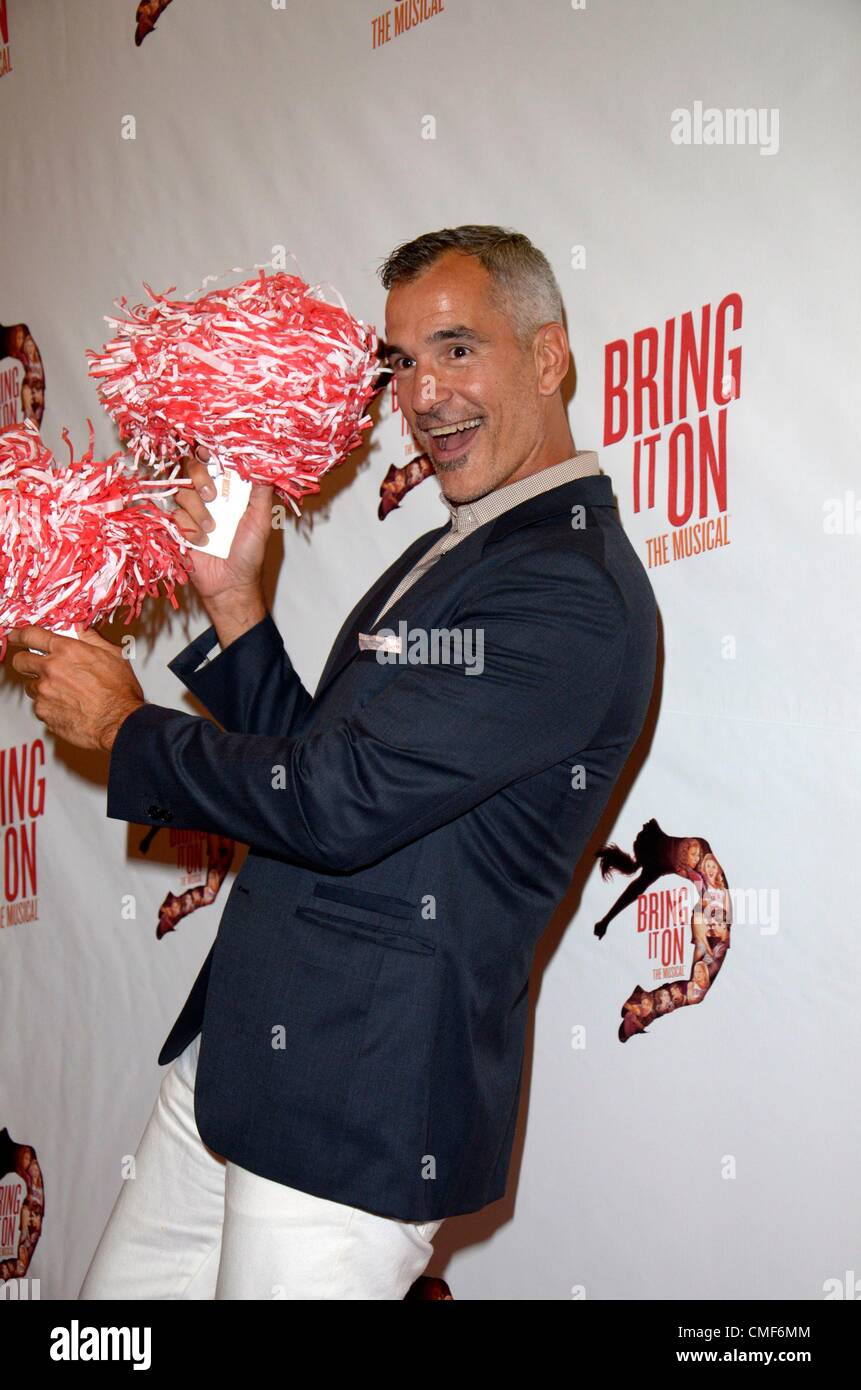 1st August 2012. Jerry Mitchell at arrivals for BRING IT ON Opening ...