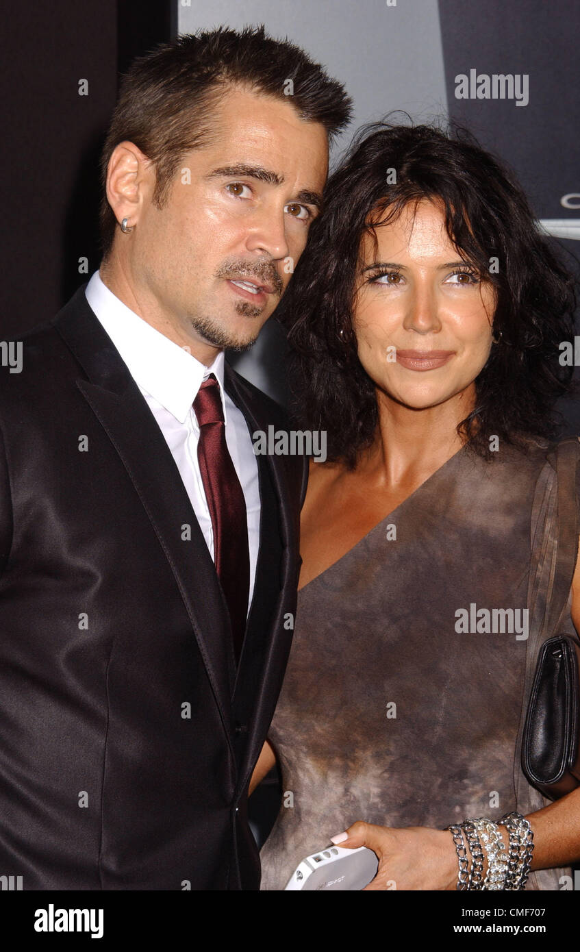 Aug. 1, 2012 - Hollywood, California, U.S. - Colin Farrell & Date ...