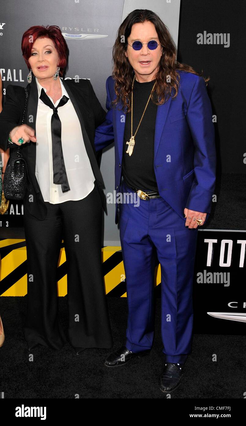 Sharon osbourne ozzy hi-res stock photography and images - Alamy