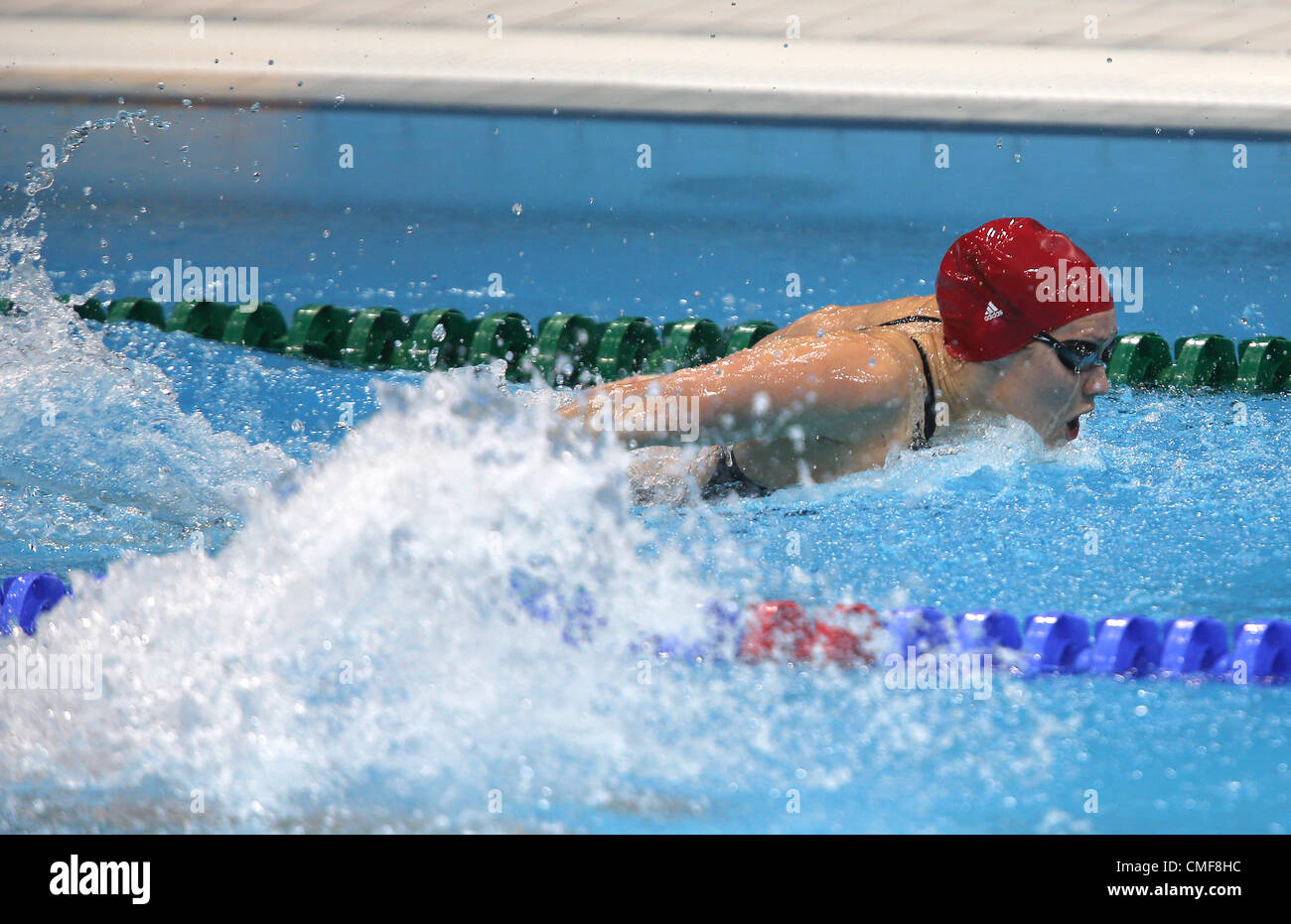 JEMMA LOWE GREAT BRITAIN STRATFORD LONDON ENGLAND 01 August 2012 Stock ...