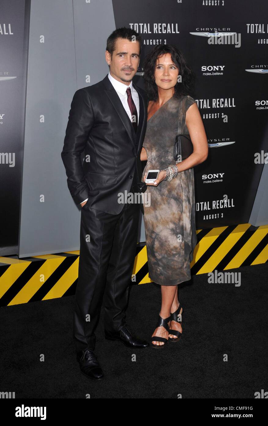 Colin Farrell, guest at arrivals for TOTAL RECALL Premiere, Grauman's ...