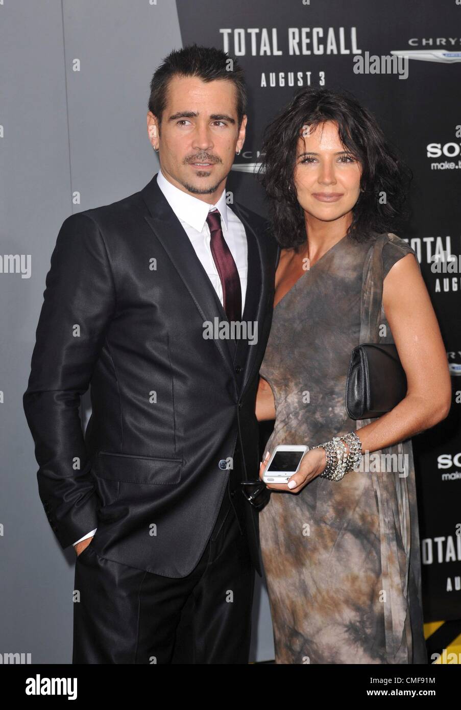 Colin Farrell, guest at arrivals for TOTAL RECALL Premiere, Grauman's ...