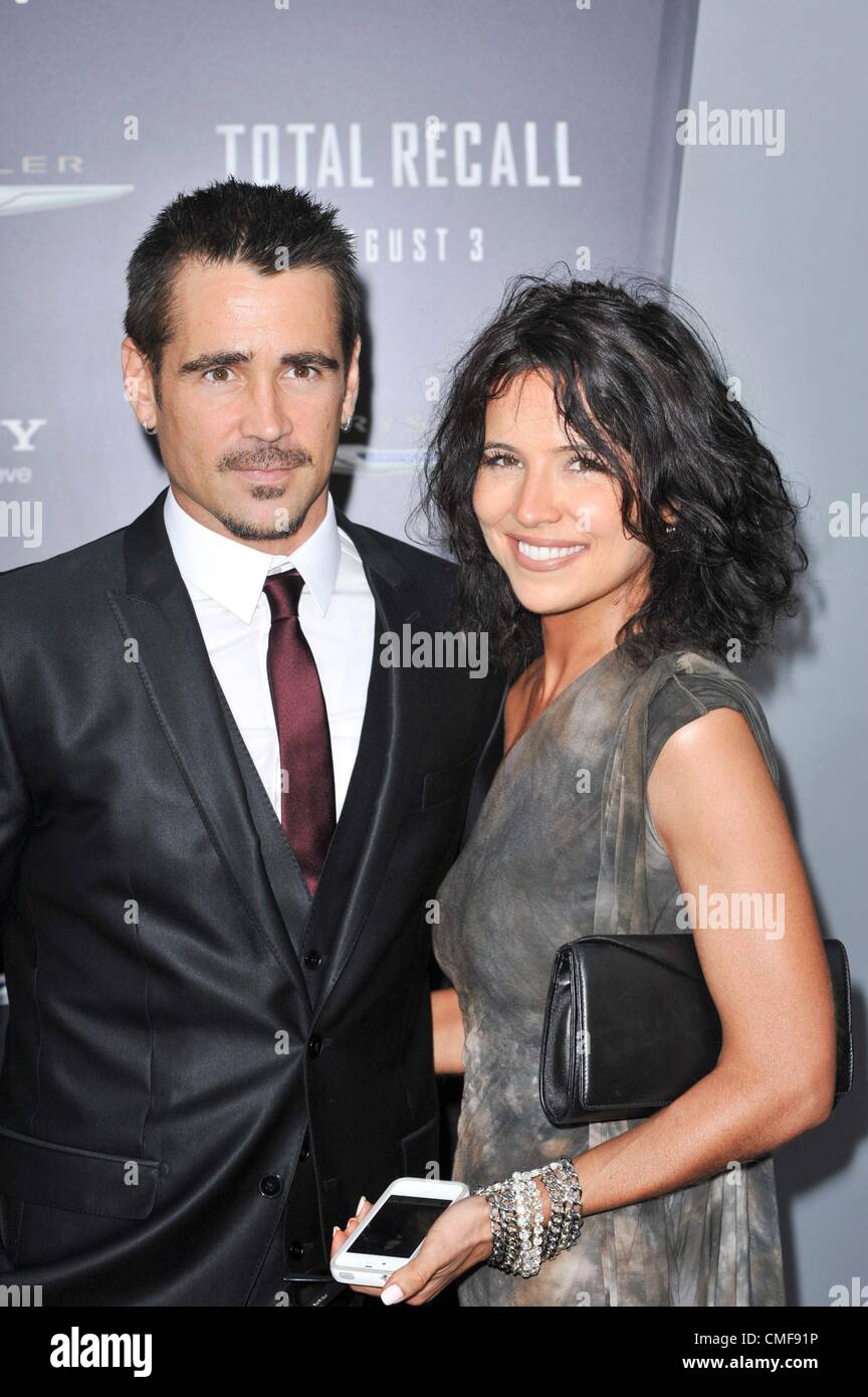 Colin Farrell, guest at arrivals for TOTAL RECALL Premiere, Grauman's ...