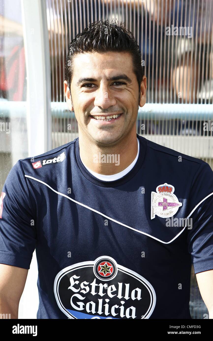 Riki (Deportivo), JULY 29, 2012 - Football / Soccer : Head Shot of Riki ...