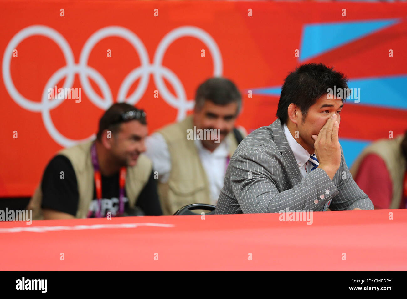 Kosei Inoue Coach (JPN), AUGUST 1, 2012 - Judo : Men's -90kg Repecharge ...