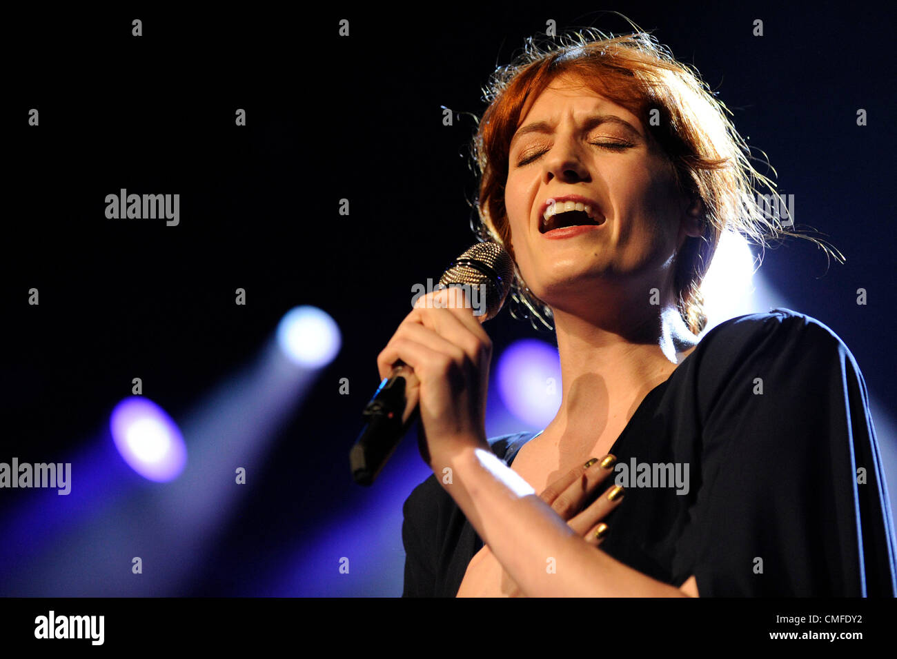 August 2, 2012 - Toronto, Canada - English Indie rock band 'Florence ...