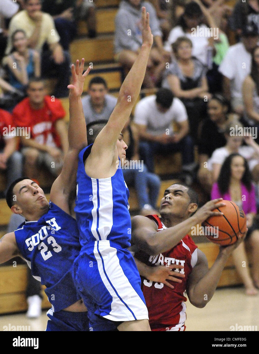 Aug. 2, 2012 - Albuquerque, NM, U.S. - North's #33 Devon Vallejos ...