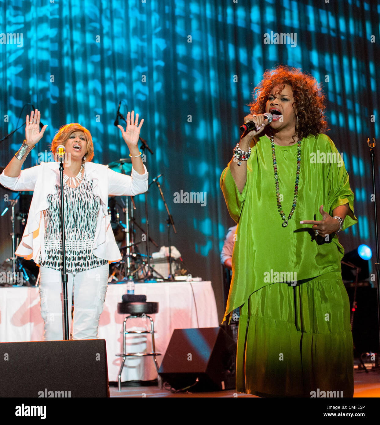 Aug. 2, 2012 - Philadelphia, Pennsylvania, U.S - KAREN CLARK SHEARD and ...