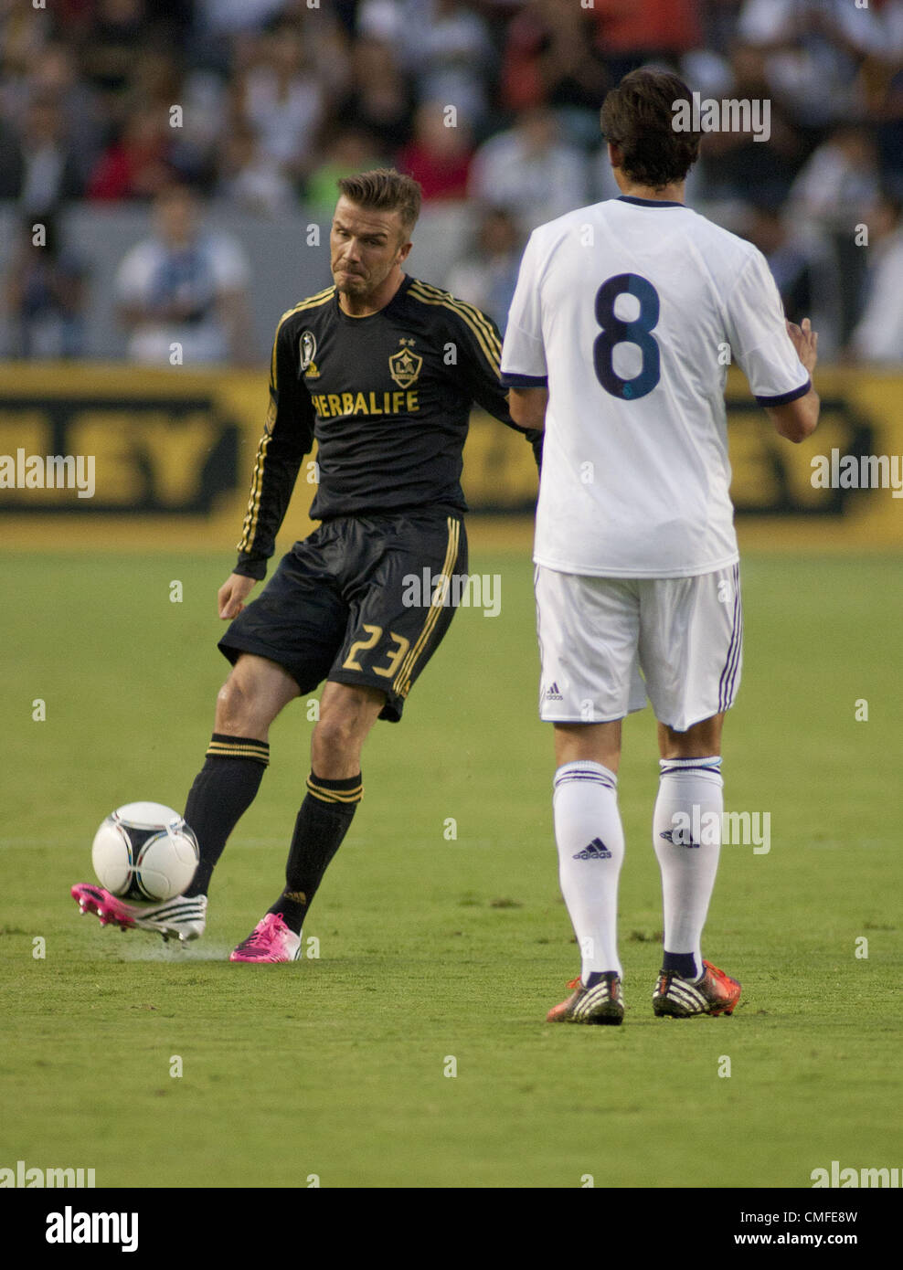 David beckham and kaka hi-res stock photography and images - Alamy