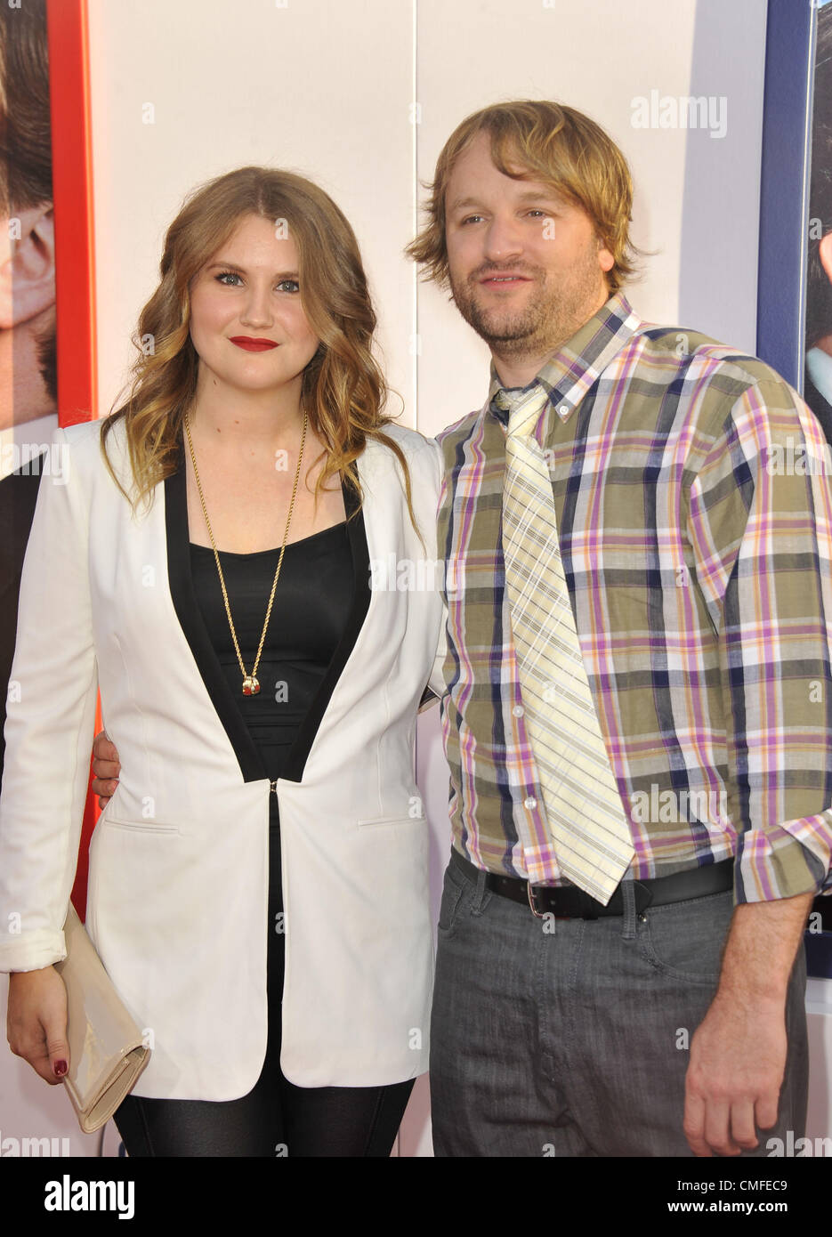 Aug. 2, 2012 - Los Angeles, California, U.S. - Jillian Bell, Lenny ...