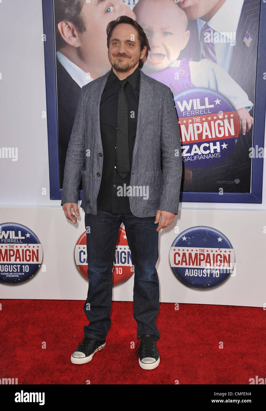 Aug. 2, 2012 - Los Angeles, California, U.S. - Ben Falcone Attending ...