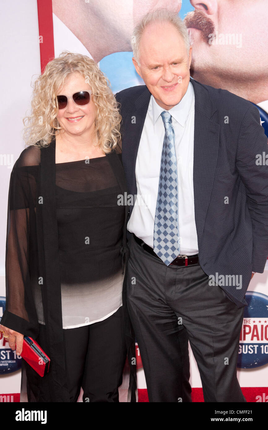 HOLLYWOOD, CA - AUG 2: Actor John Lithgow and wife Mary arrive at the ...