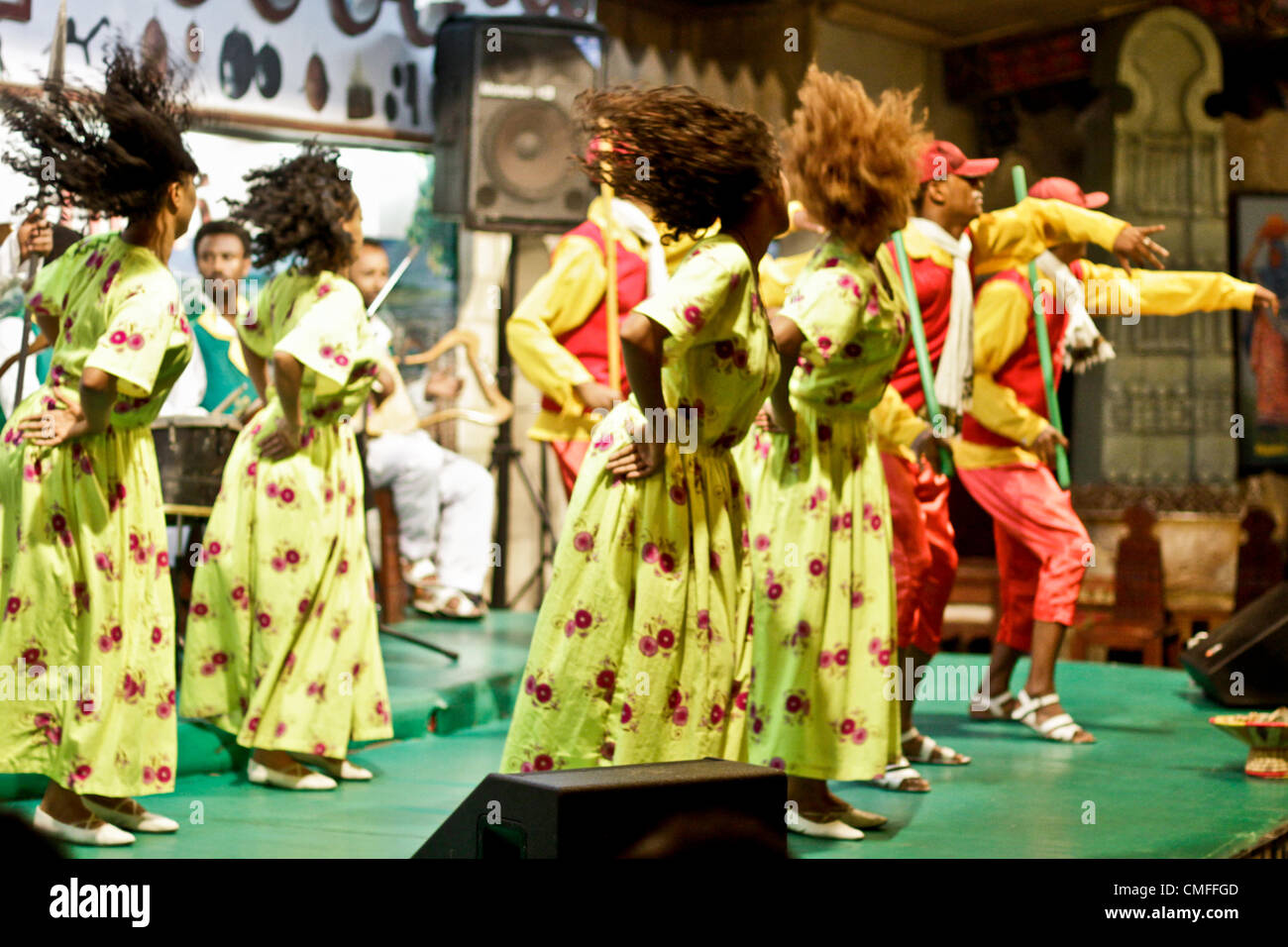 ADDIS ABABA, ETHIOPIA – August 2 - Habesha 2000 Traditional Dancers ...