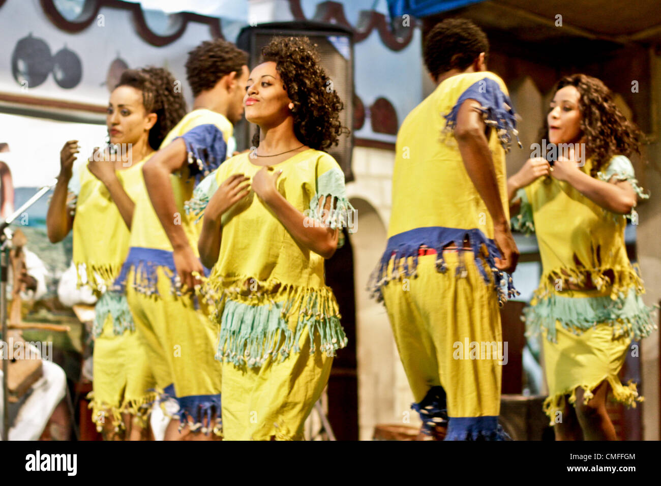ADDIS ABABA, ETHIOPIA – August 2 - Habesha 2000 Traditional Dancers ...
