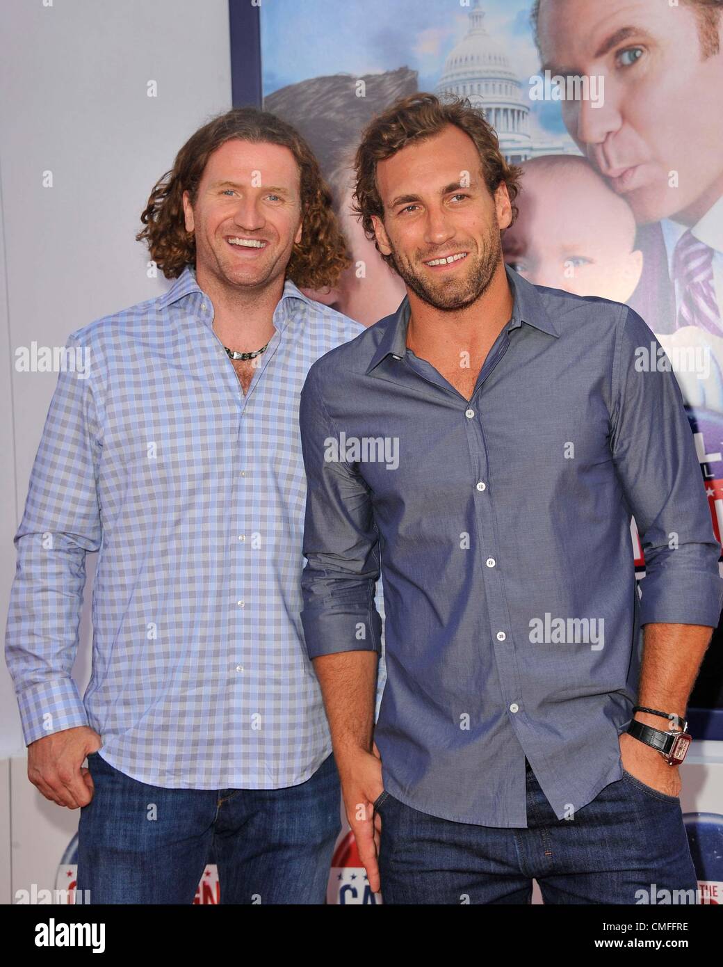 Aug. 2, 2012 - Los Angeles, California, U.S. - Scott Hartnell, Jarret ...