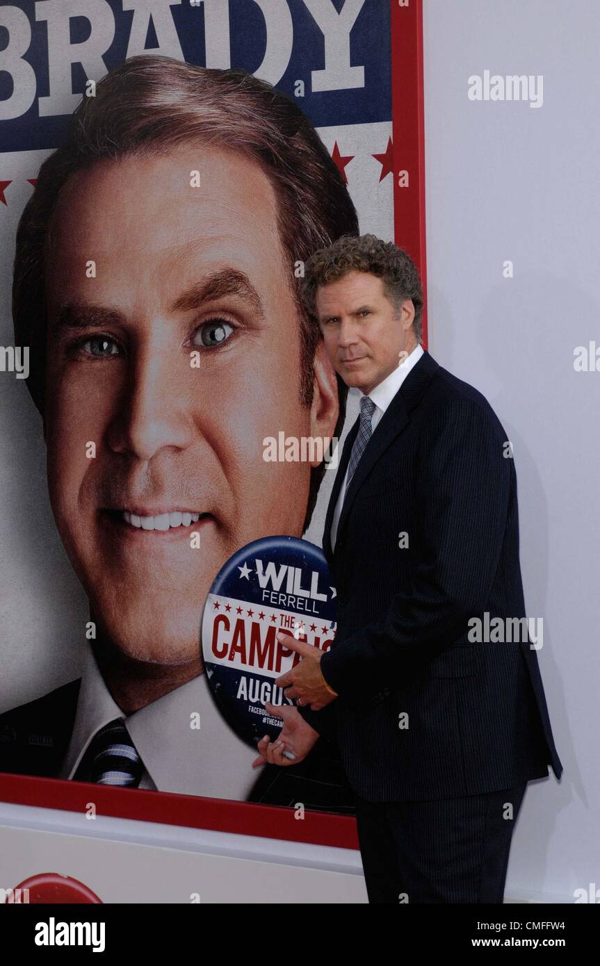 Aug. 3, 2012 - Hollywood, California, U.S. - Will Ferrell during the ...