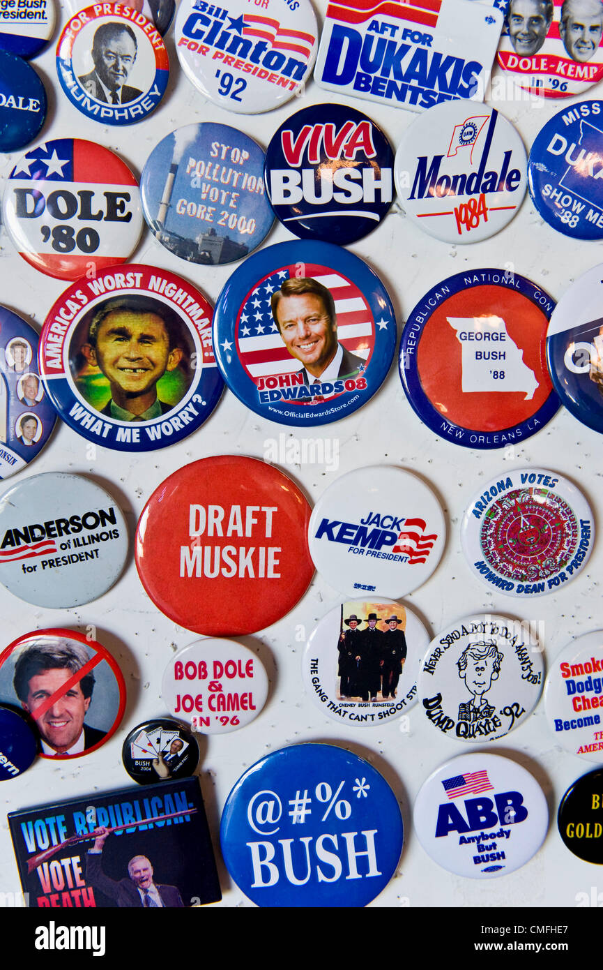 American political items collectors hi-res stock photography and images ...