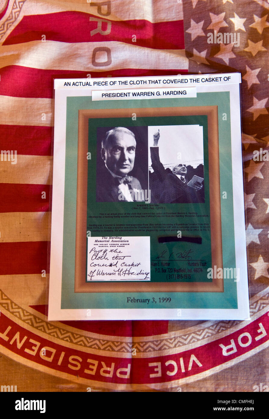 American political items collectors hi-res stock photography and images ...