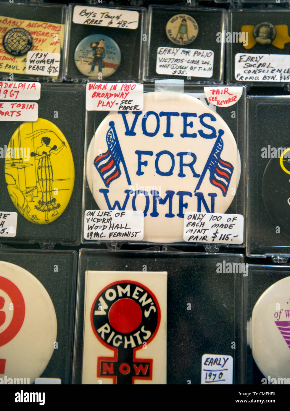 American political items collectors hi-res stock photography and images ...