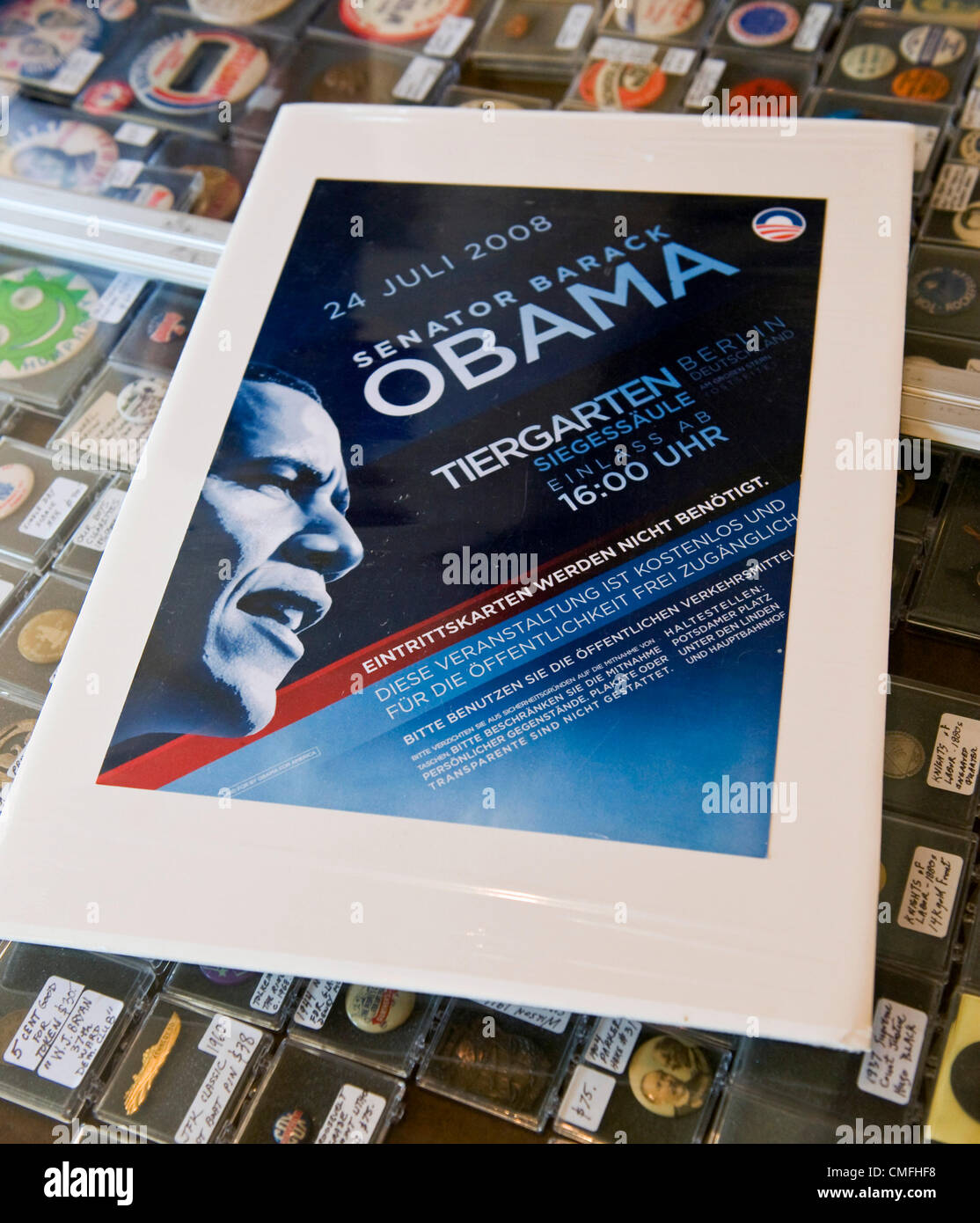 American political items collectors hi-res stock photography and images ...