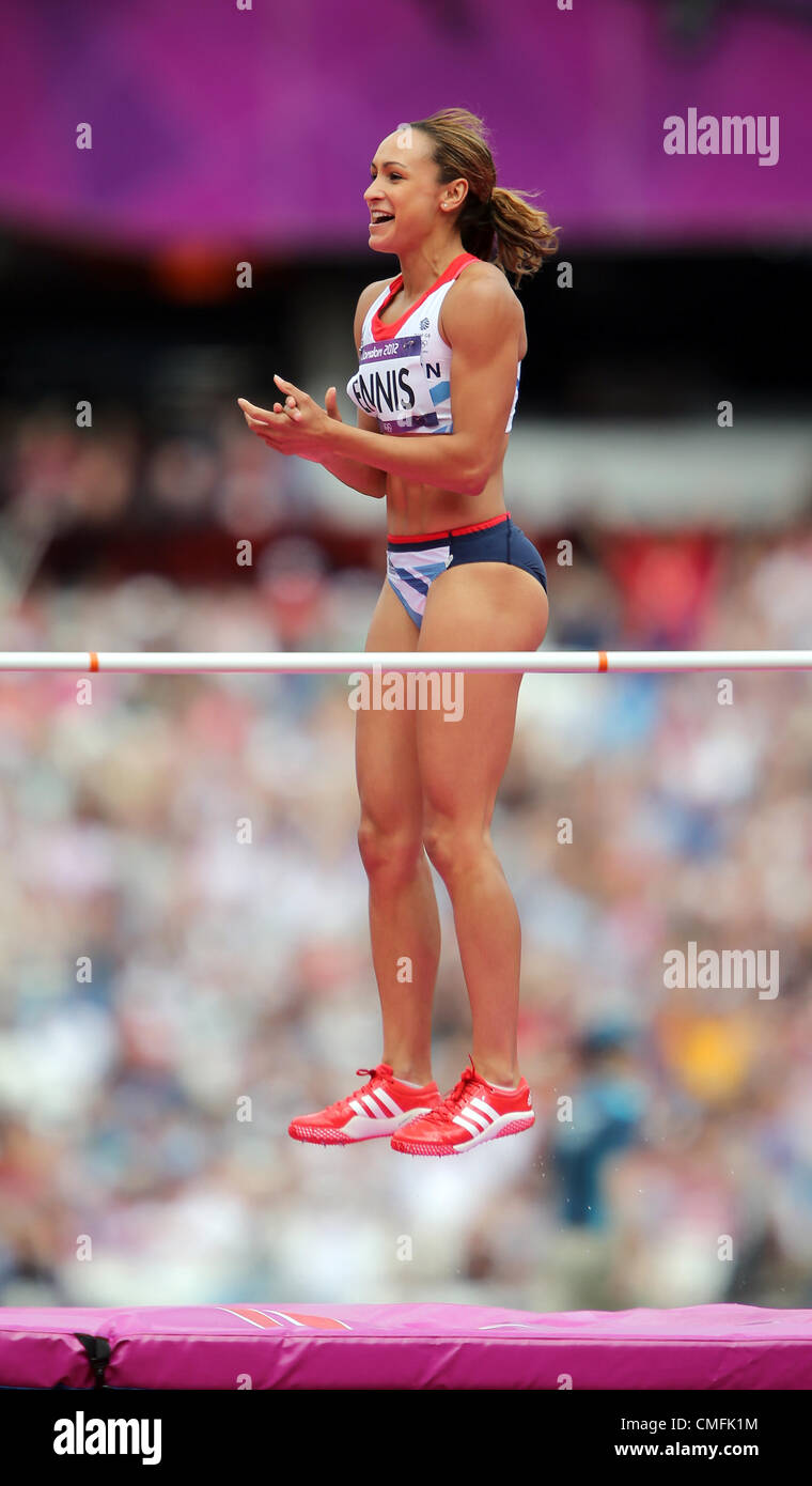 JESSICA ENNIS GREAT BRITAIN LONDON 2012 OLYMPIC GAMES, WOMENS ...