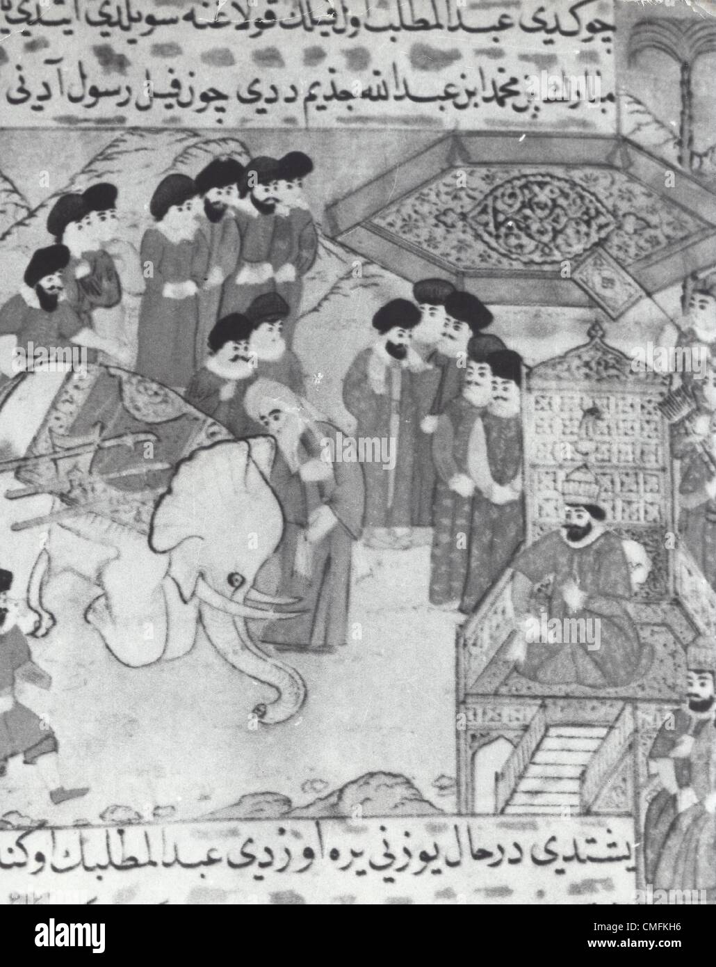 Muhammad founder of islam religion.(Credit Image: Â© Cp/Globe Photos ...