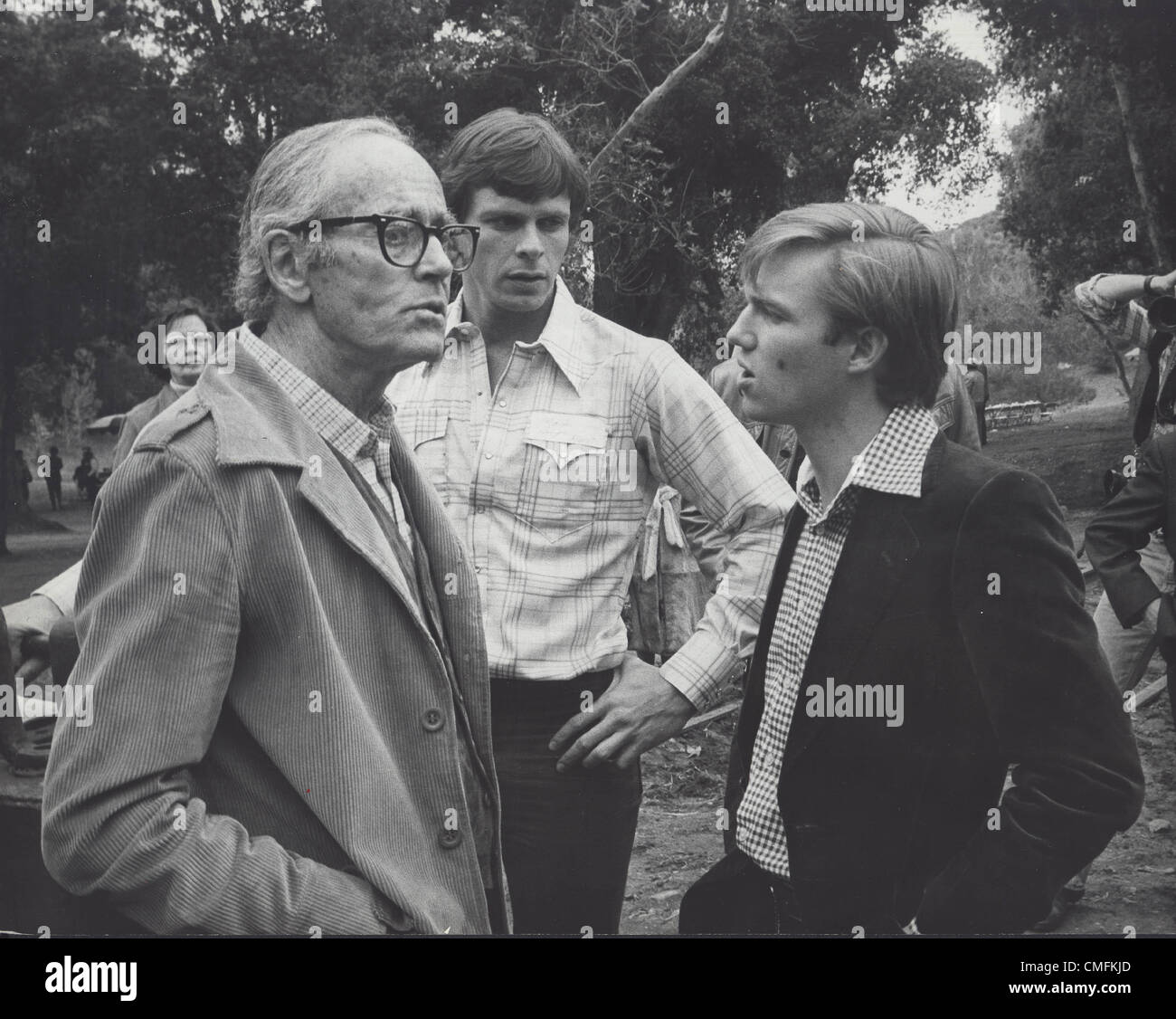 RICHARD THOMAS with Henry Fonda and Marc Singer.(Credit Image: Â© Candy ...