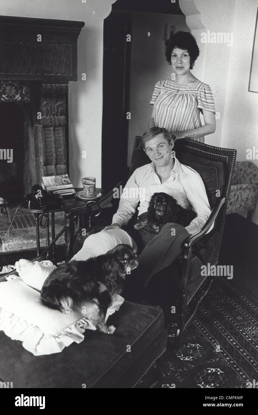 RICHARD THOMAS with wife Alma Gonzales.(Credit Image: Â© Shepard ...