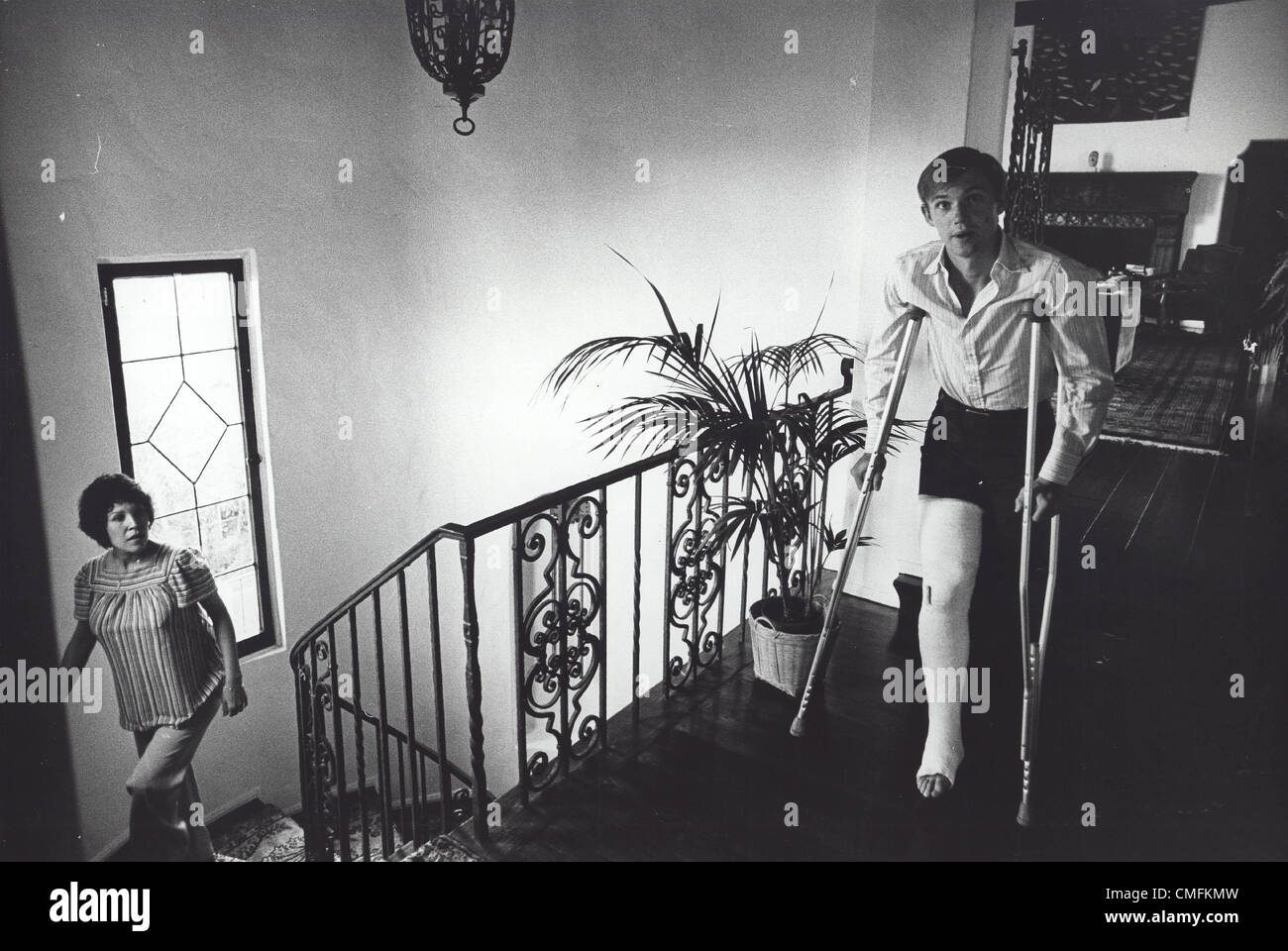 RICHARD THOMAS with wife Alma Gonzales.(Credit Image: Â© Shepard ...