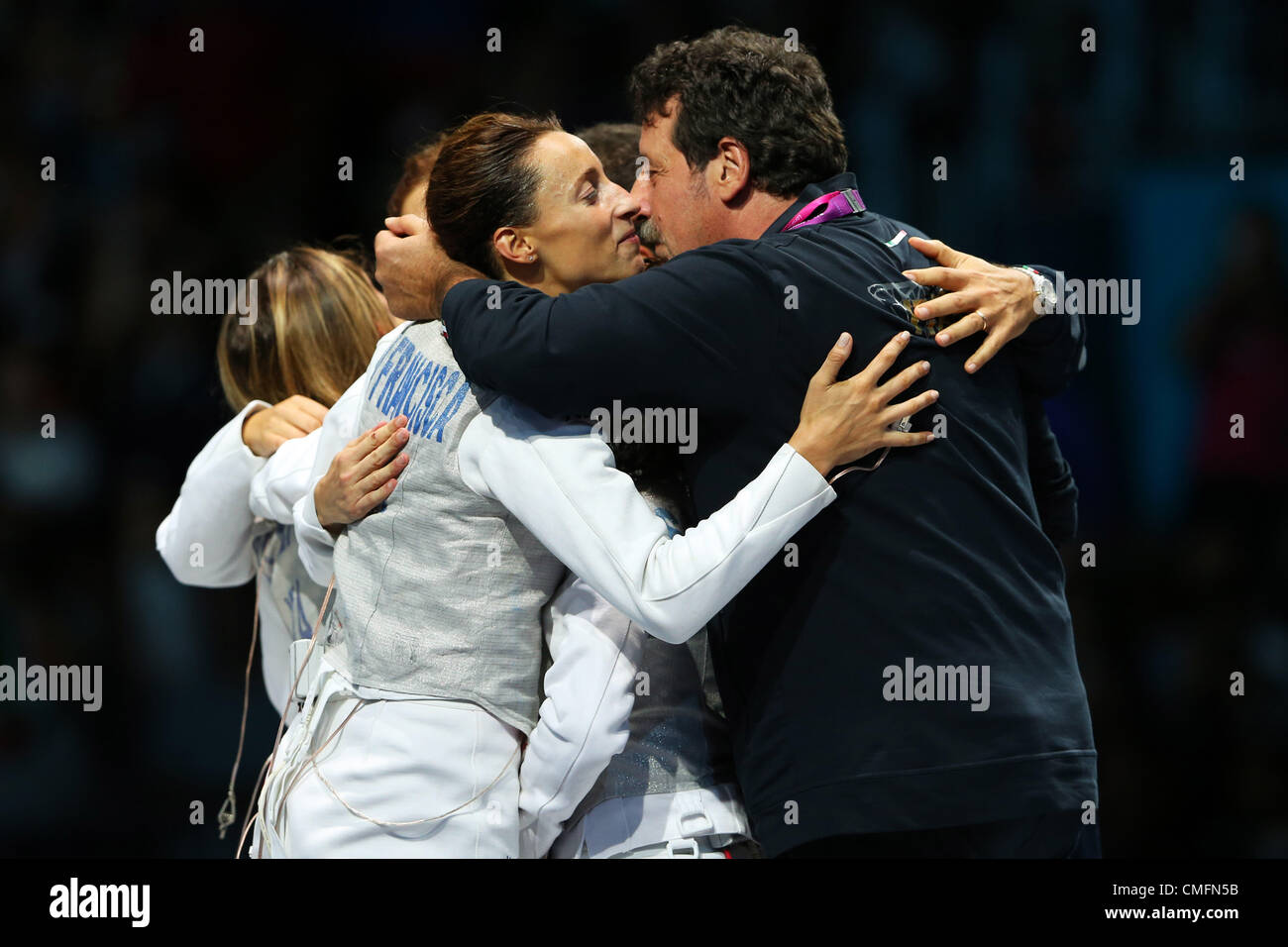 Italy Team Group (ITA), AUGUST 2, 2012 - Fencing : Women's Team Foil ...