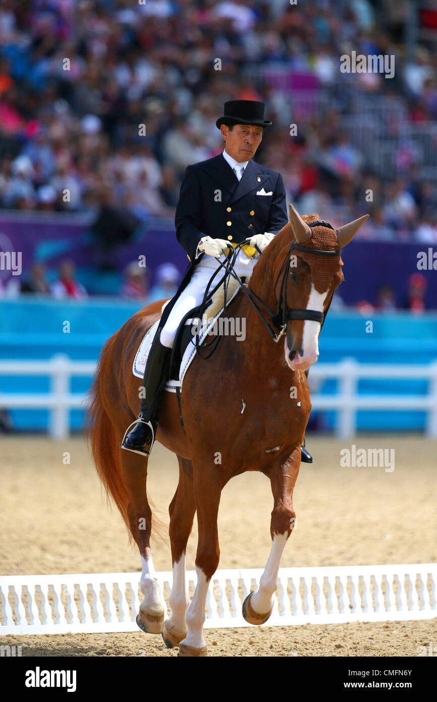 Hiroshi Hoketsu (JPN), AUGUST 2, 2012 - Equestrian : Individual ...