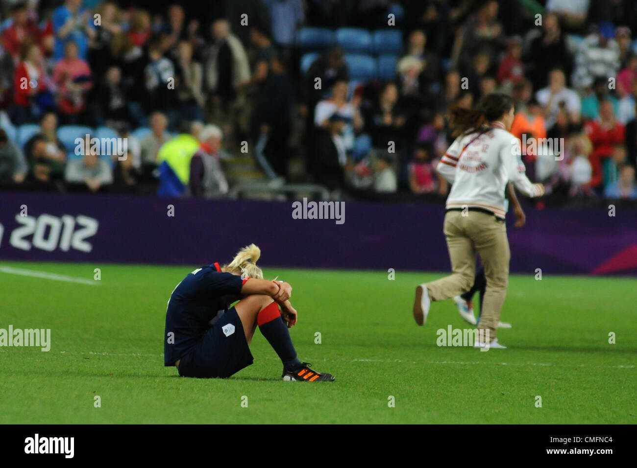 03.08.2012 Coventry, England. Stephanie HOUGHTON (Great Britain) sits ...