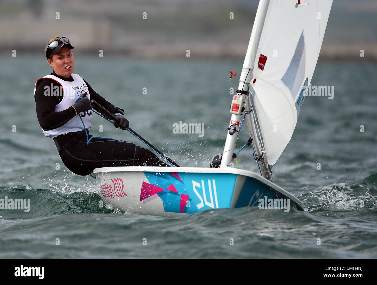 Olympic Sailing, action during the London 2012 Olympic Games at the ...