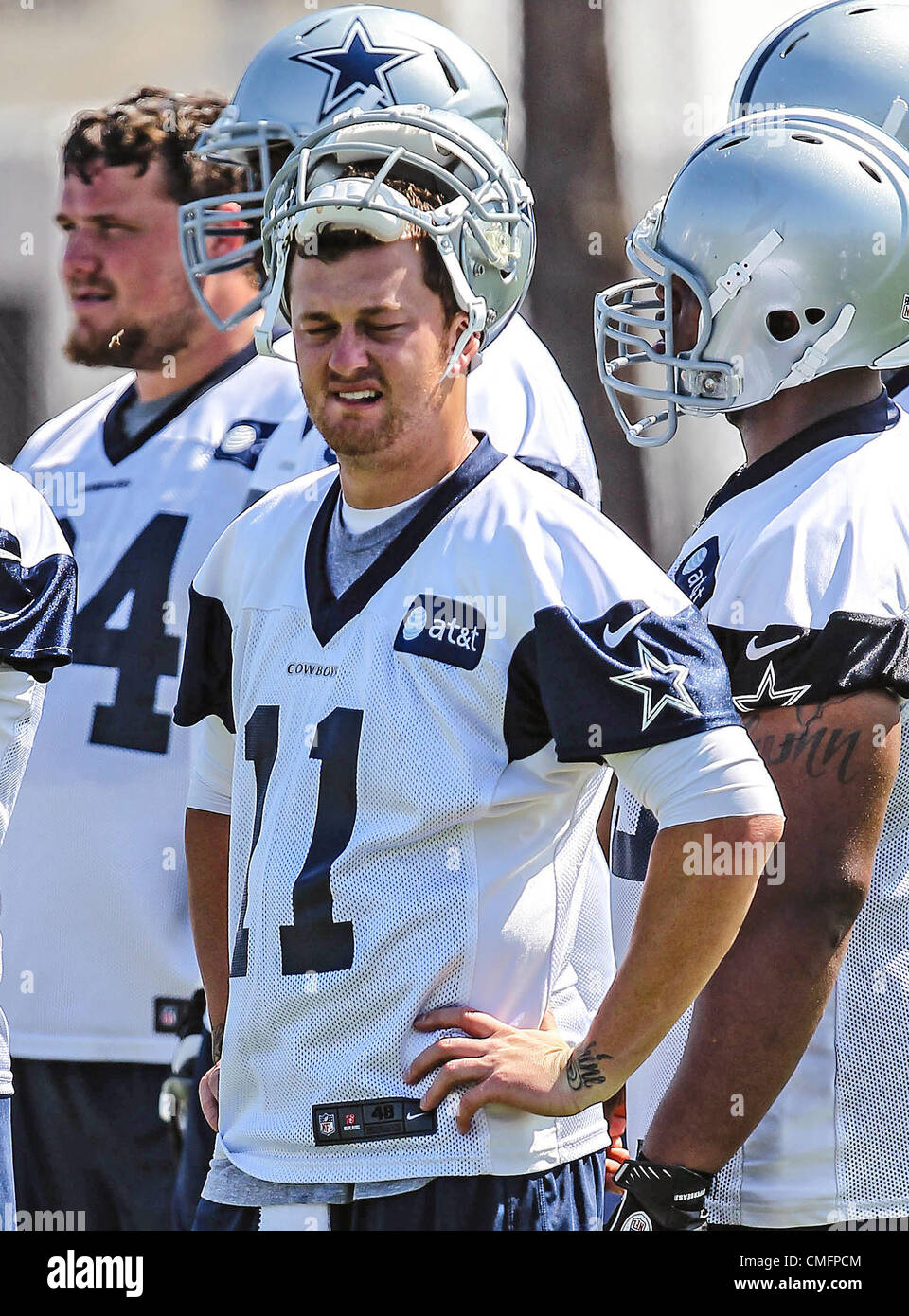 July 31, 2012 - Arlington, Texas, U.S. - Dallas Cowboys quarterback ...