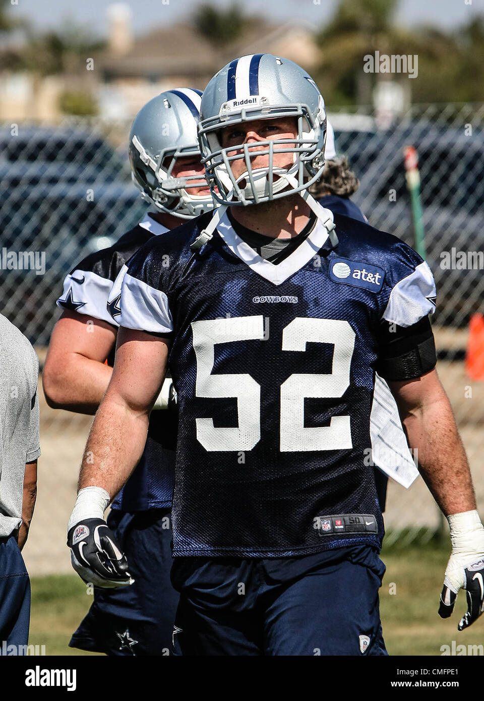 July 31, 2012 - Arlington, Texas, U.S. - Dallas Cowboys linebacker Dan ...