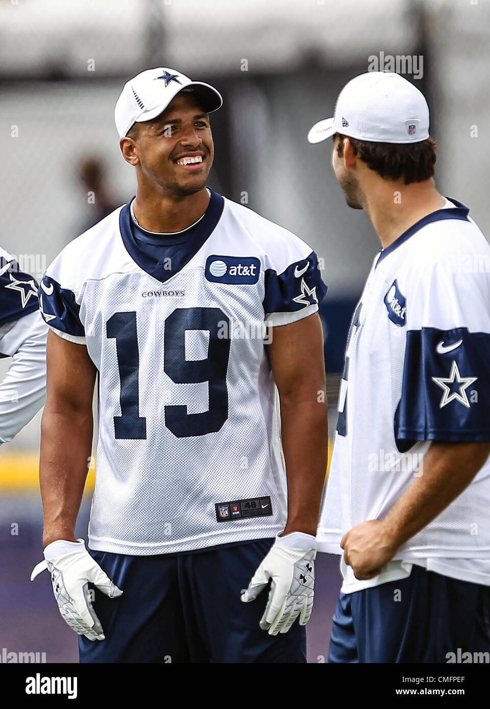 July 31, 2012 - Arlington, Texas, U.S. - Dallas Cowboys wide receiver ...