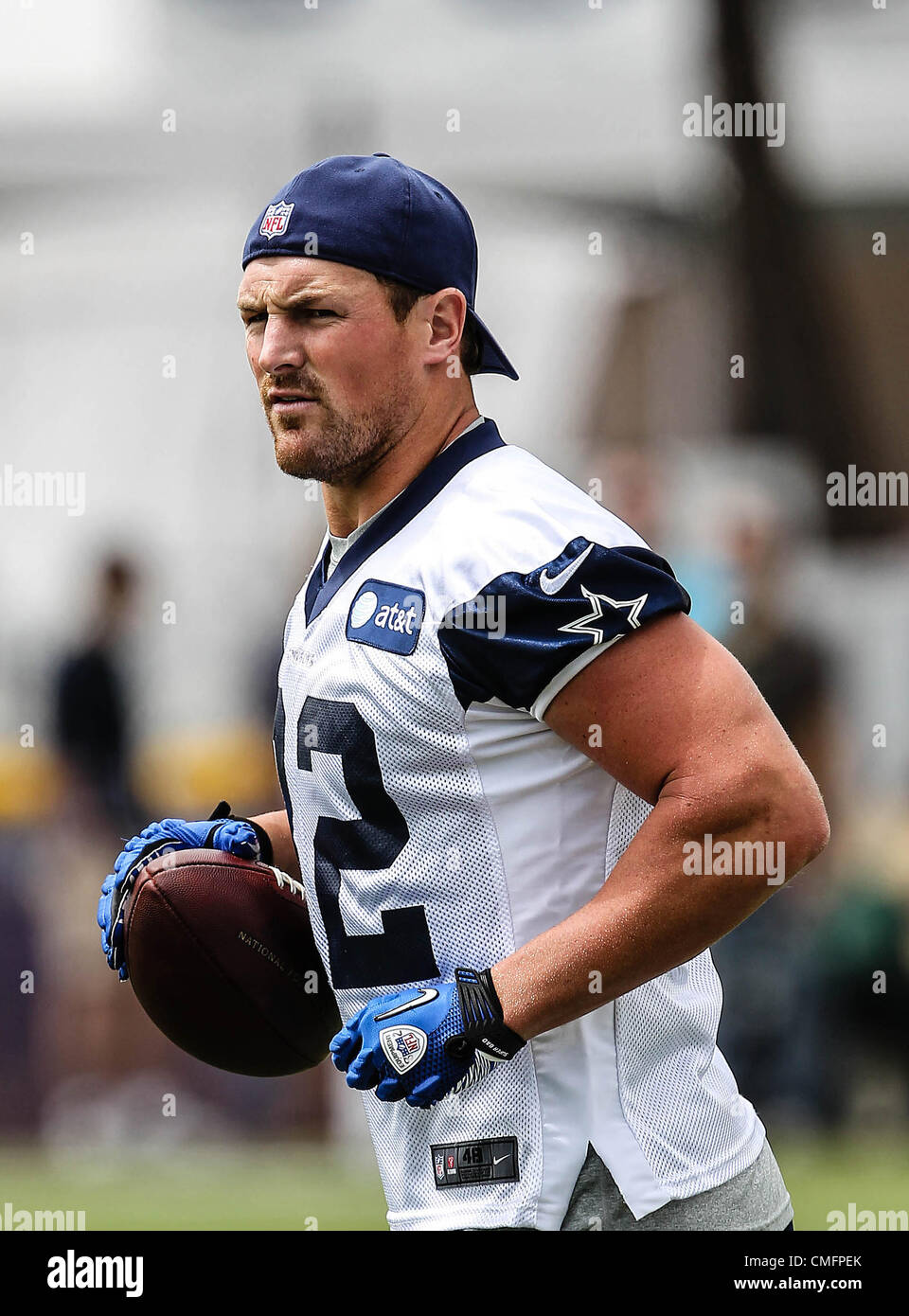 July 31, 2012 - Arlington, Texas, U.S. - Dallas Cowboys tight end Jason ...