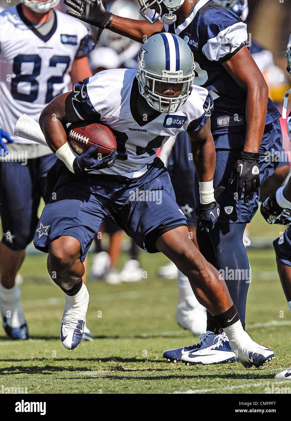 July 31, 2012 - Arlington, Texas, U.S. - Dallas Cowboys running back ...