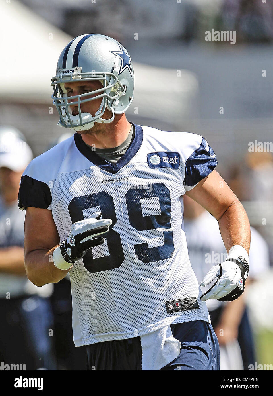 July 31, 2012 - Arlington, Texas, U.S. - Dallas Cowboys tight end John ...
