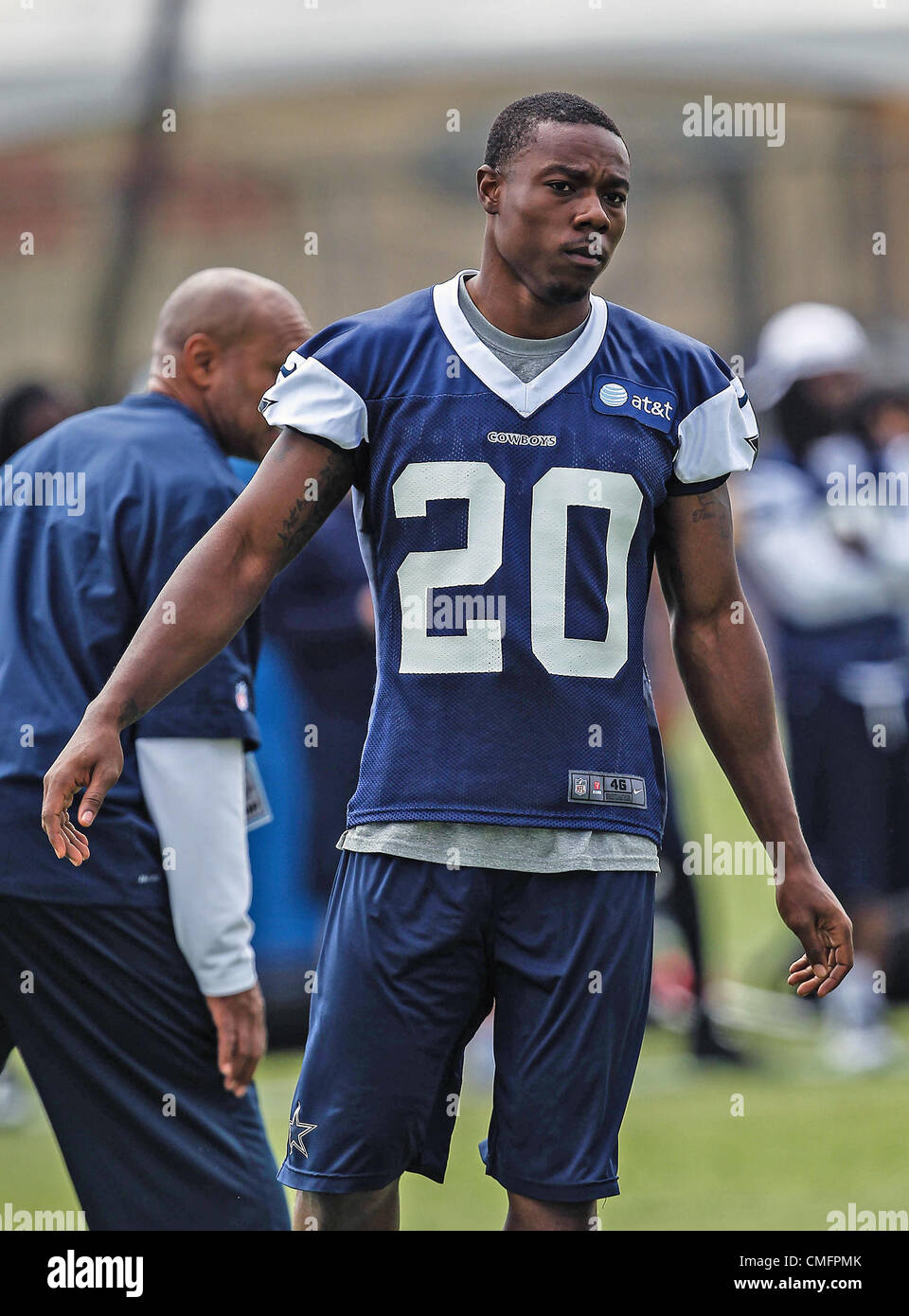 July 31, 2012 - Arlington, Texas, U.S. - Dallas Cowboys cornerback ...