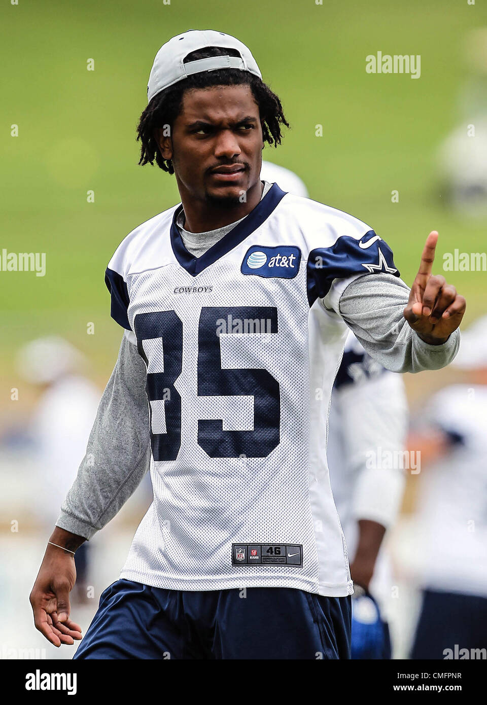 Aug. 1, 2012 - Arlington, Texas, U.S. - Dallas Cowboys wide receiver Kevin Ogletree (85) in ...