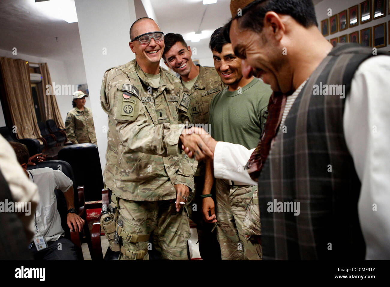 July 26, 2012. - Zharay District, Kandahar Province, Afghanistan - U.S ...