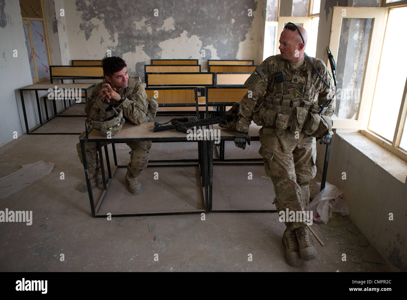 July 28, 2012. - Zharay District, Kandahar Province, Afghanistan - CPT ...