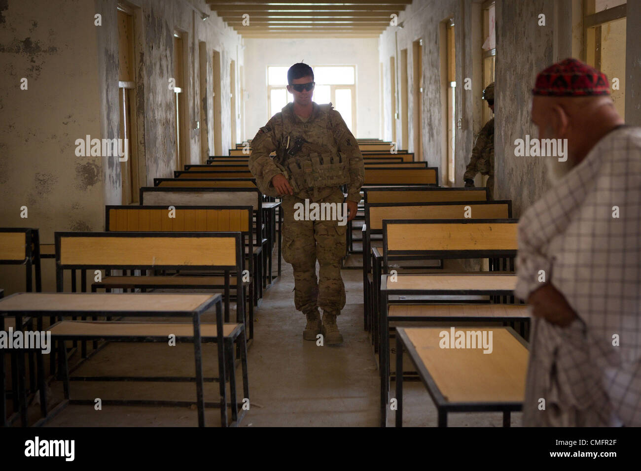 July 28, 2012. - Zharay District, Kandahar Province, Afghanistan - CPT ...